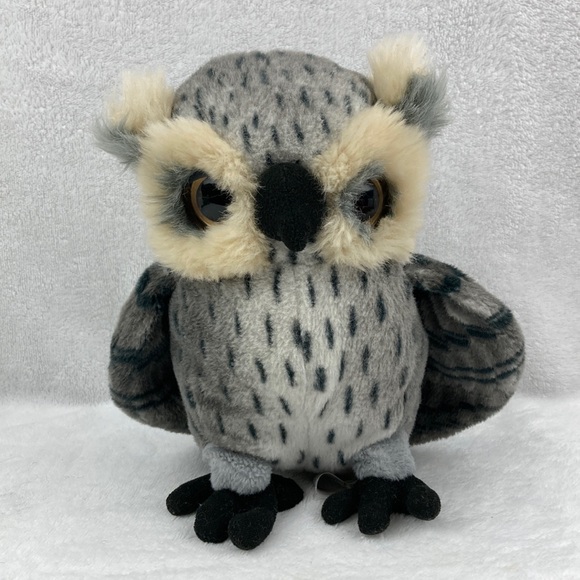 Fiesta | Toys | Fiesta Plush Horned Owl Plush Stuffed Animal Toy 8 Gray ...